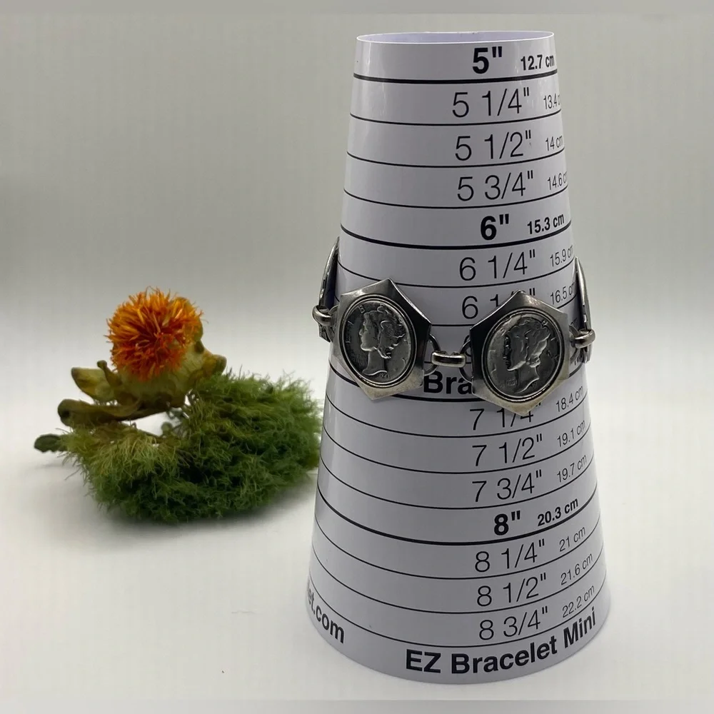 Mercury Dime Coin Bracelet | Jewelry | Liberty Head Mercury Dime Silver ...